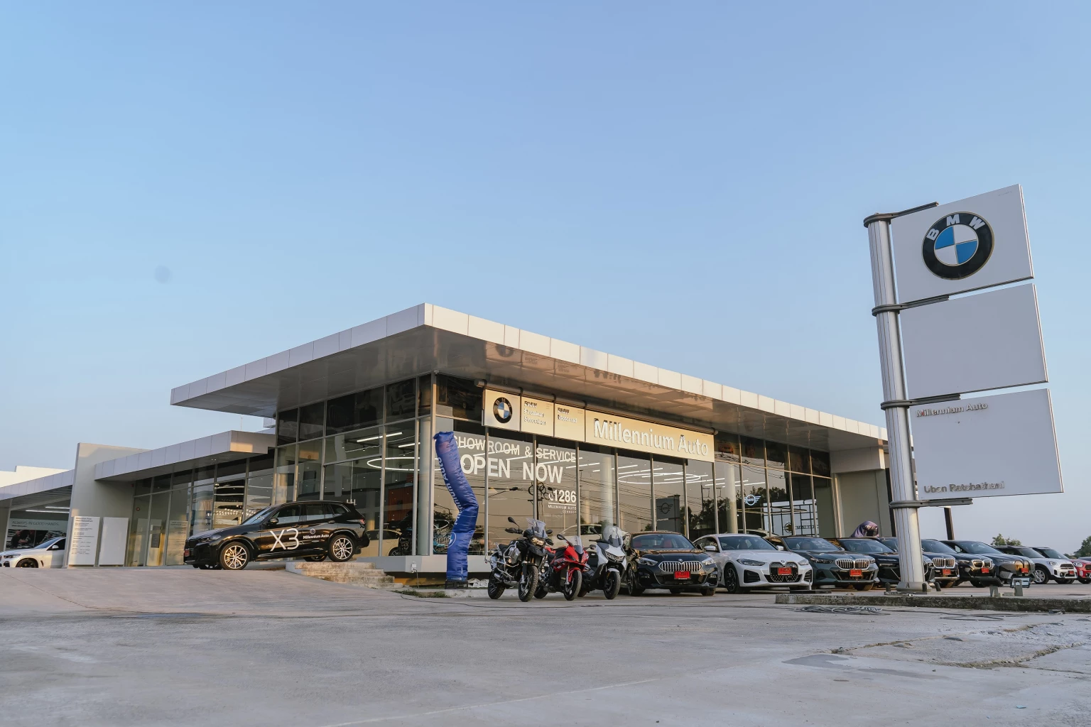 กำลังซื้อดี นิคมอุตสาหกรรมกำลังมา Millenium Auto ปรับโฉมสาขาอุบล ครั้งใหญ่