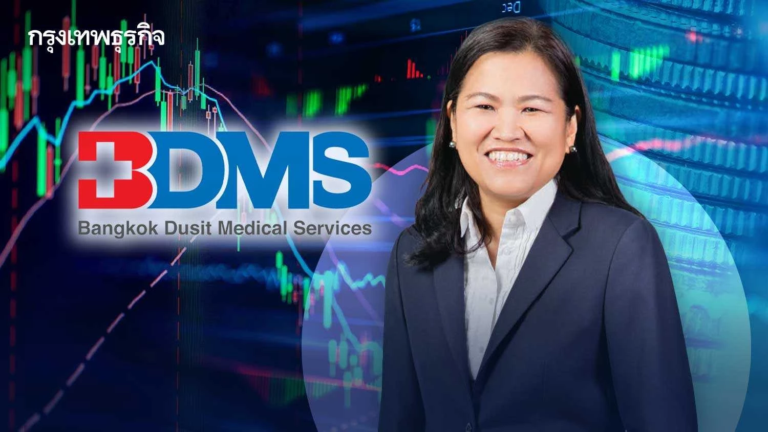'หมอปุย' ทุ่มซื้อหุ้น BDMS เพิ่มอีก 53.5 ล้านหุ้น มูลค่ากว่า 1,498 ล้านบาท