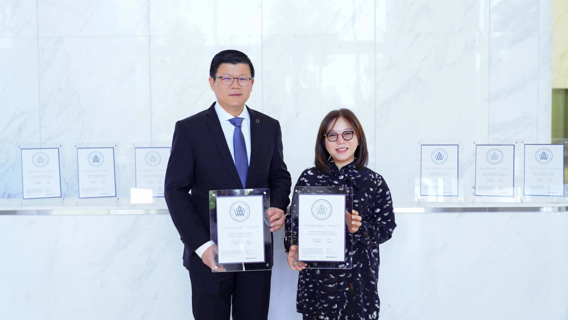 วัน แบงค็อก ได้รับการรับรองระดับโลกจาก WiredScore และ SmartScore ระดับ ...