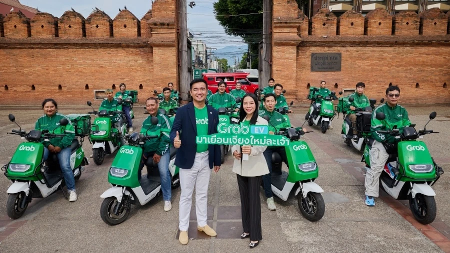 ‘แกร็บ’ ผนึก 2 พันธมิตร ส่ง 'Grab EV' บุก 5 หัวเมืองใหญ่