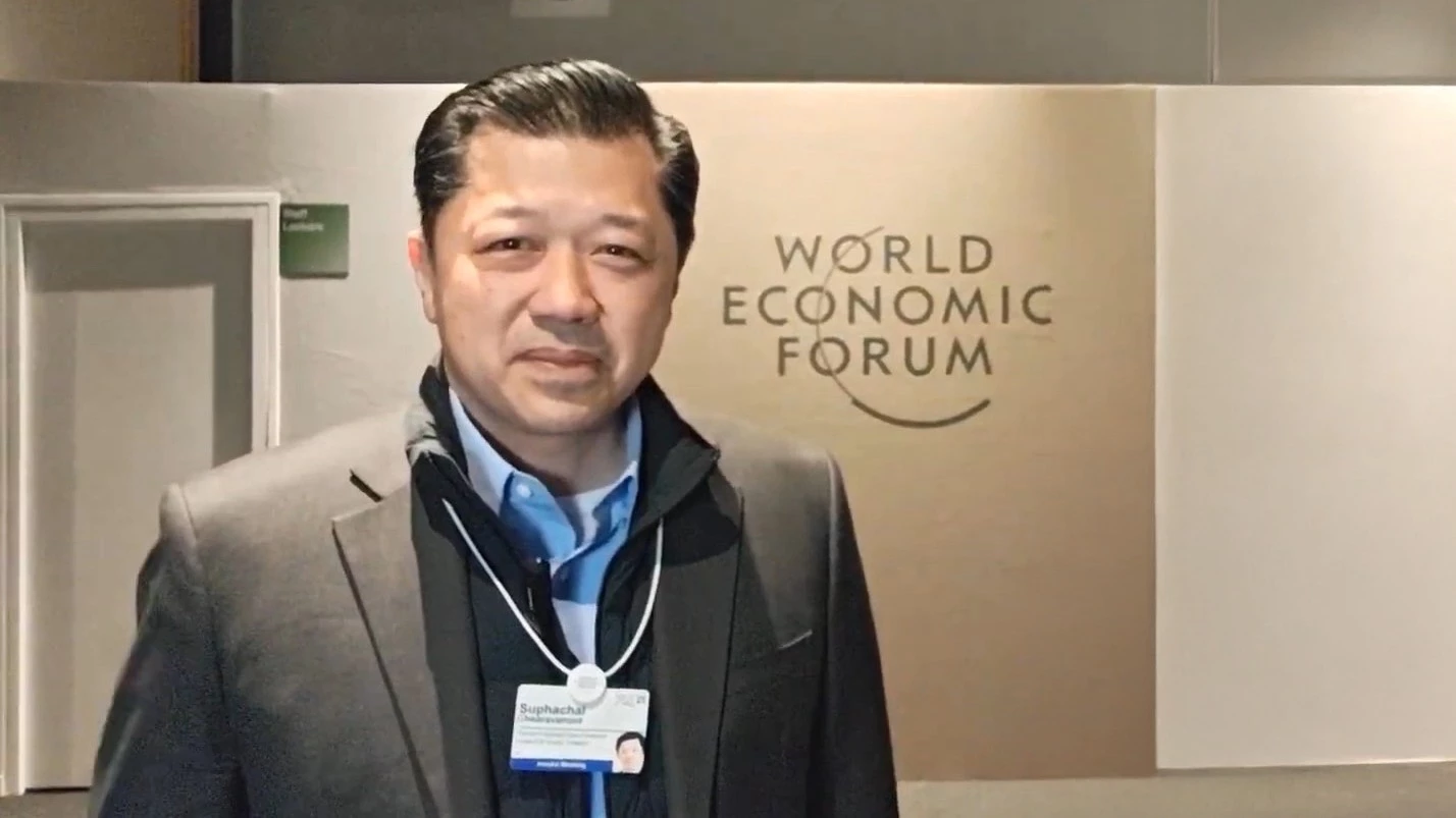 'ศุภชัย' ขึ้นเวที WEF 2025 โชว์แผน AI พลังงานสะอาดเพื่อเศรษฐกิจอนาคต
