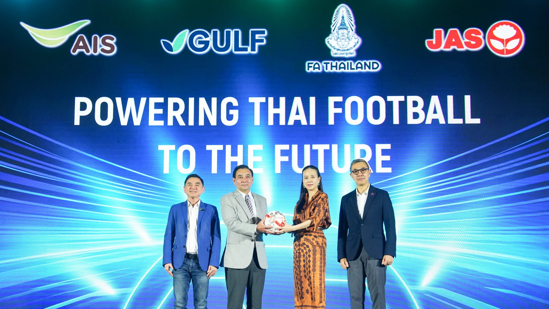 GULF AIS และ JAS ผนึกกำลังคว้าลิขสิทธิ์ถ่ายทอดสดไทยลีกยิงสดครบทุกลีก