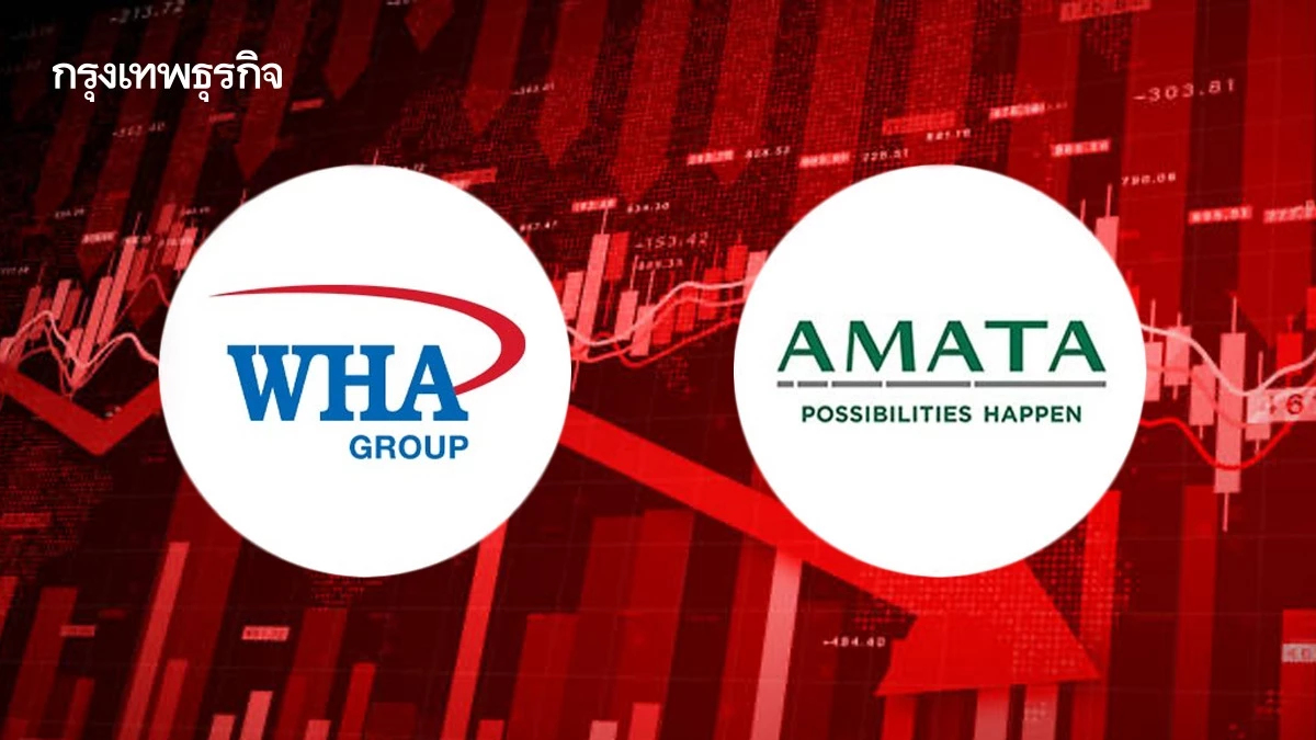 หุ้น WHA - AMATA ร่วงหนัก 9.41% กังวลทรัมป์จำกัดส่งออกชิป AI หลังไทยมีการขาดดุลการค้ากับจีนสูงสุด