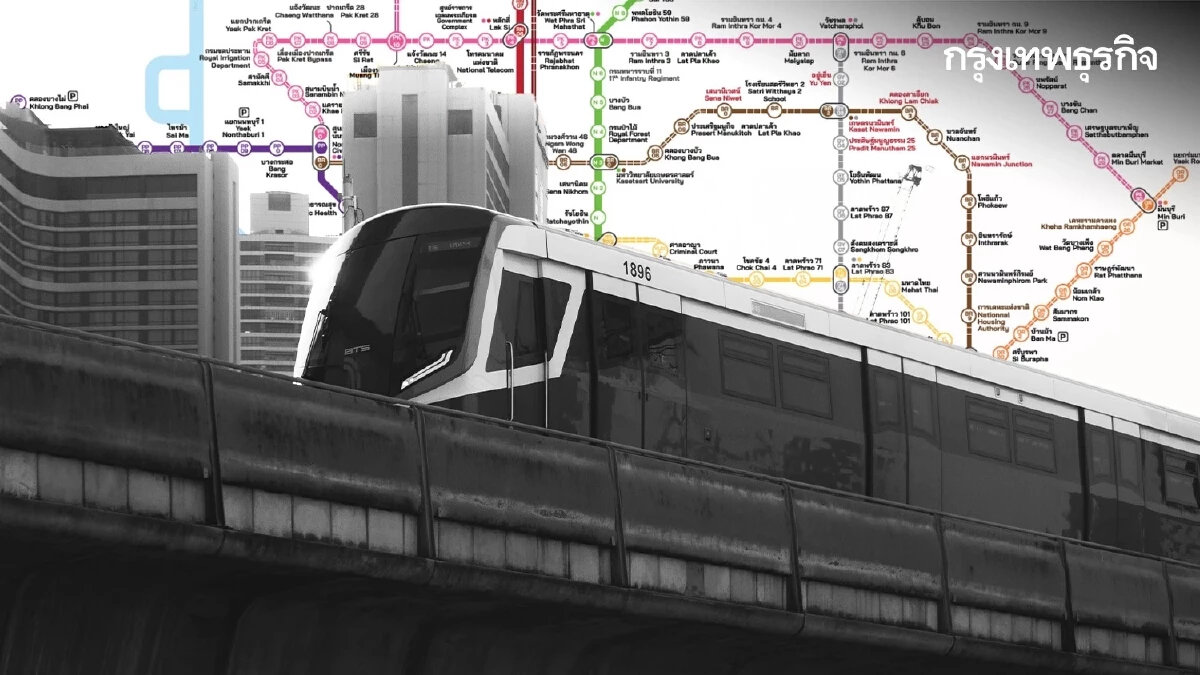‘คมนาคม’ ดันรถไฟฟ้า 19 โครงการ ลงทุน 5.8 แสนล้าน ลุยแผน M-Map2 ปีนี้