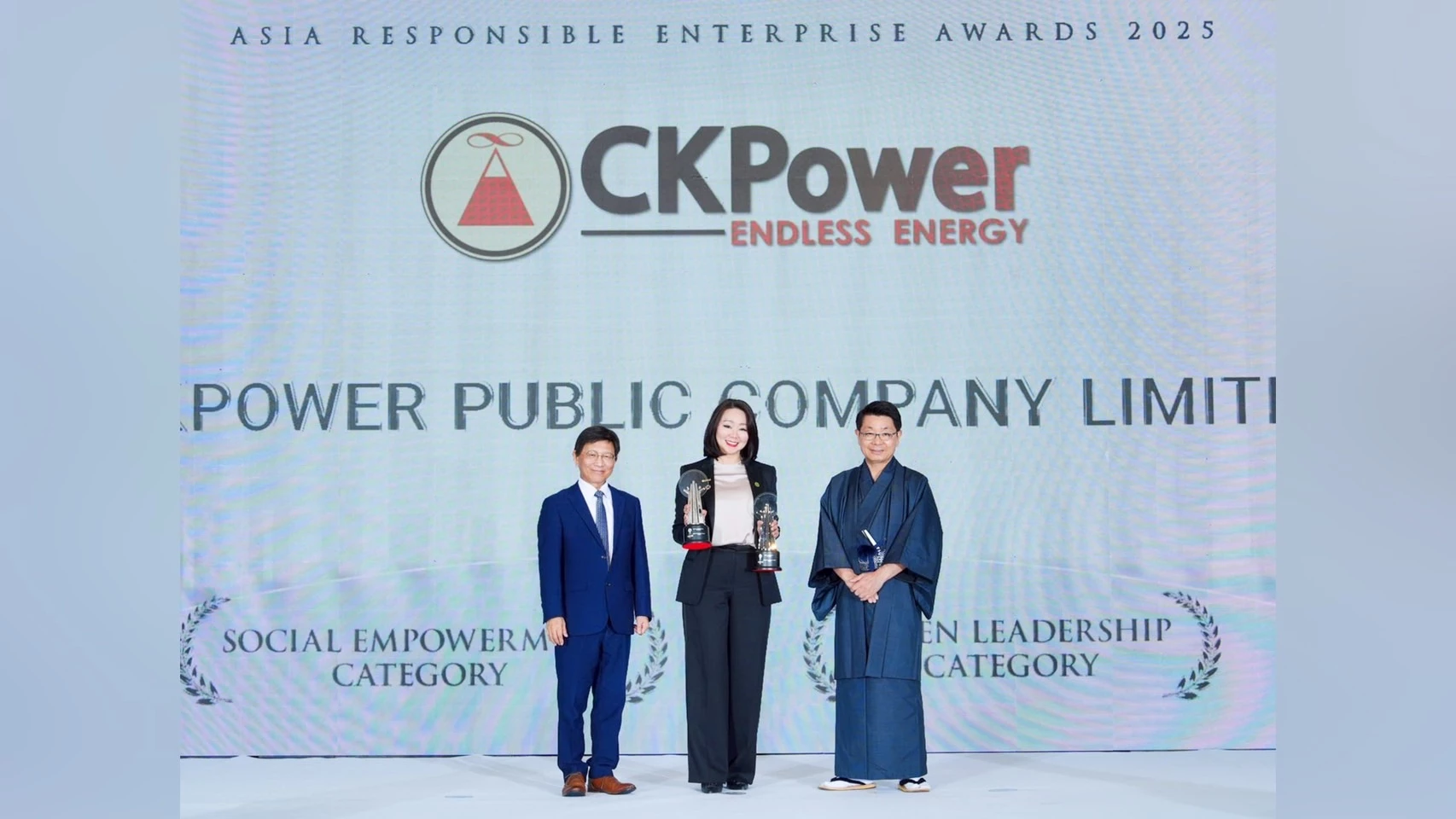 CKPower คว้ารางวัลเอเชีย AREA Awards 2025 ต่อเนื่องปีที่ 4