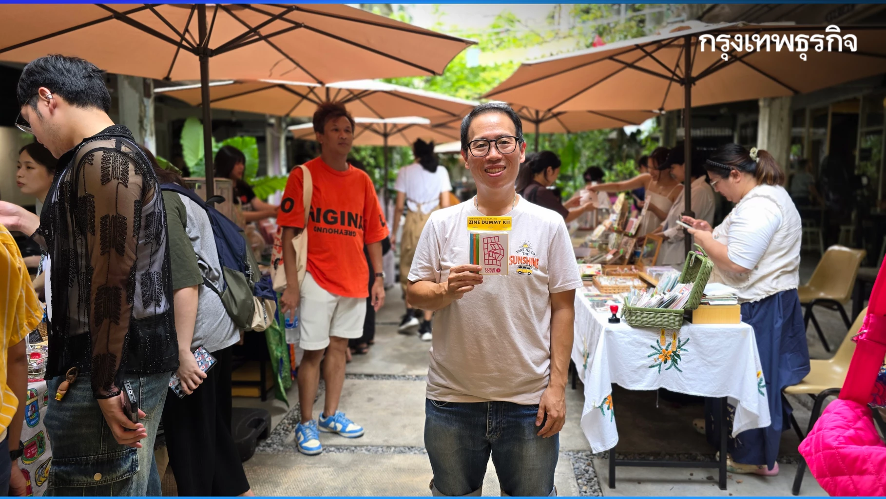 ‘หนังสือทำมือ’ Zine และการออกร้าน Zine Fair ของคน Gen Z Gen Y